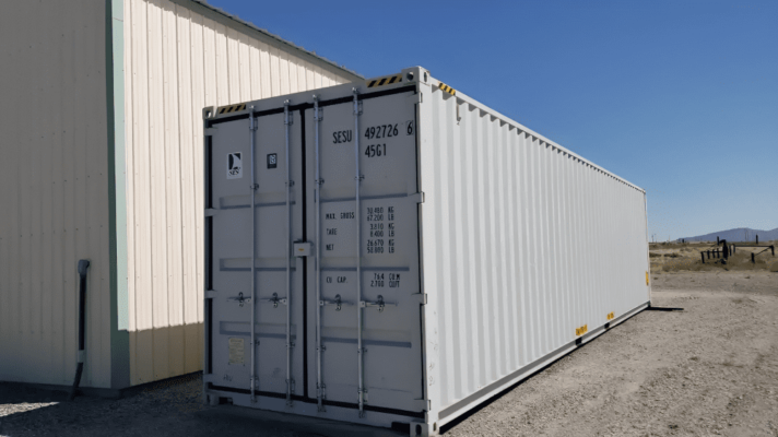 40ft High Cube Shipping Containers with Doors on Both Ends - Urban ...