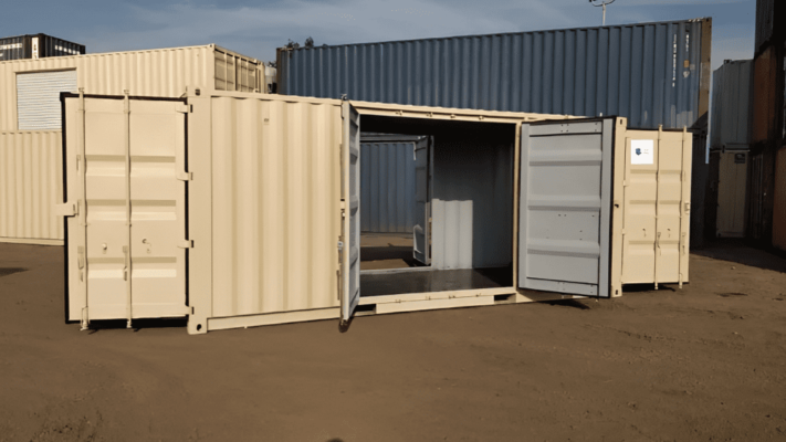 20ft Quad Door Shipping Container - Urban Shipping Containers