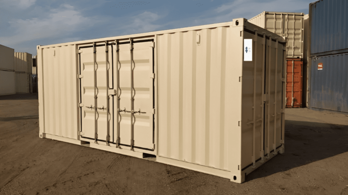 20ft Quad Door Shipping Container - Urban Shipping Containers