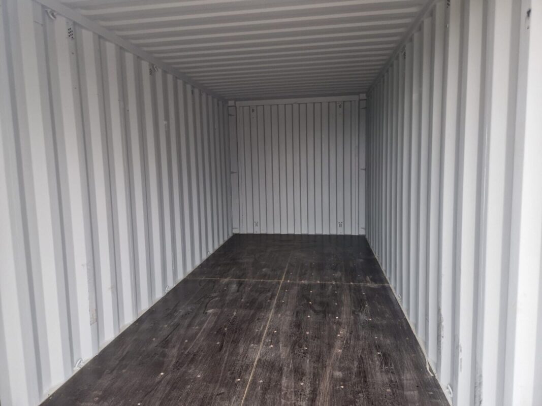 New 20Ft Shipping Container One Trip Green Easy Opening Door - Urban ...