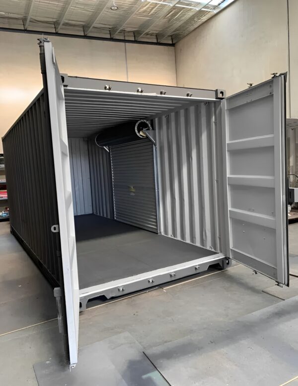 20ft x 8ft Container With Side Roll-Up Door – Secure, Versatile & Easy ...